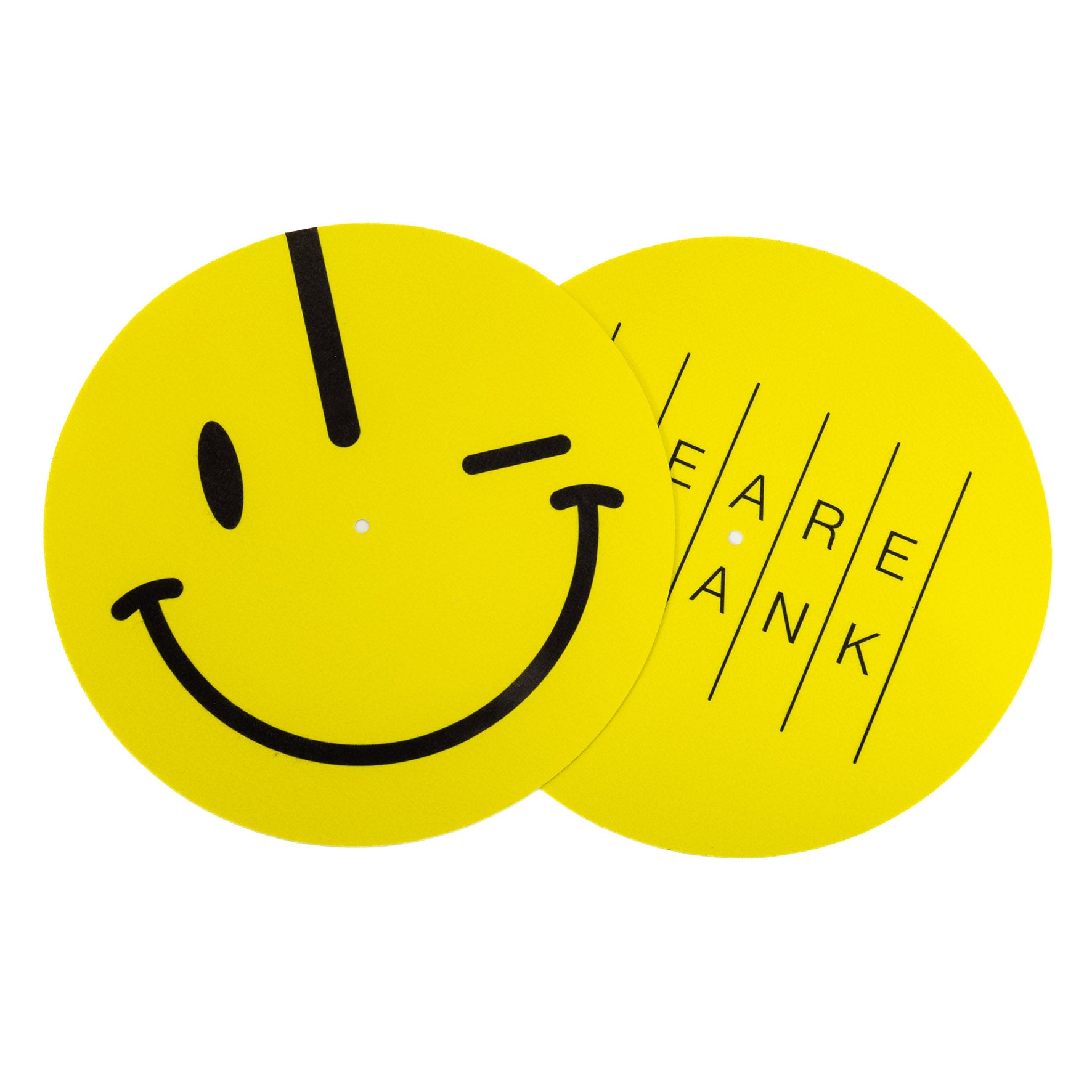 We Are Klink - Logo & Smiley Combo Slipmats – We Are Klank BV